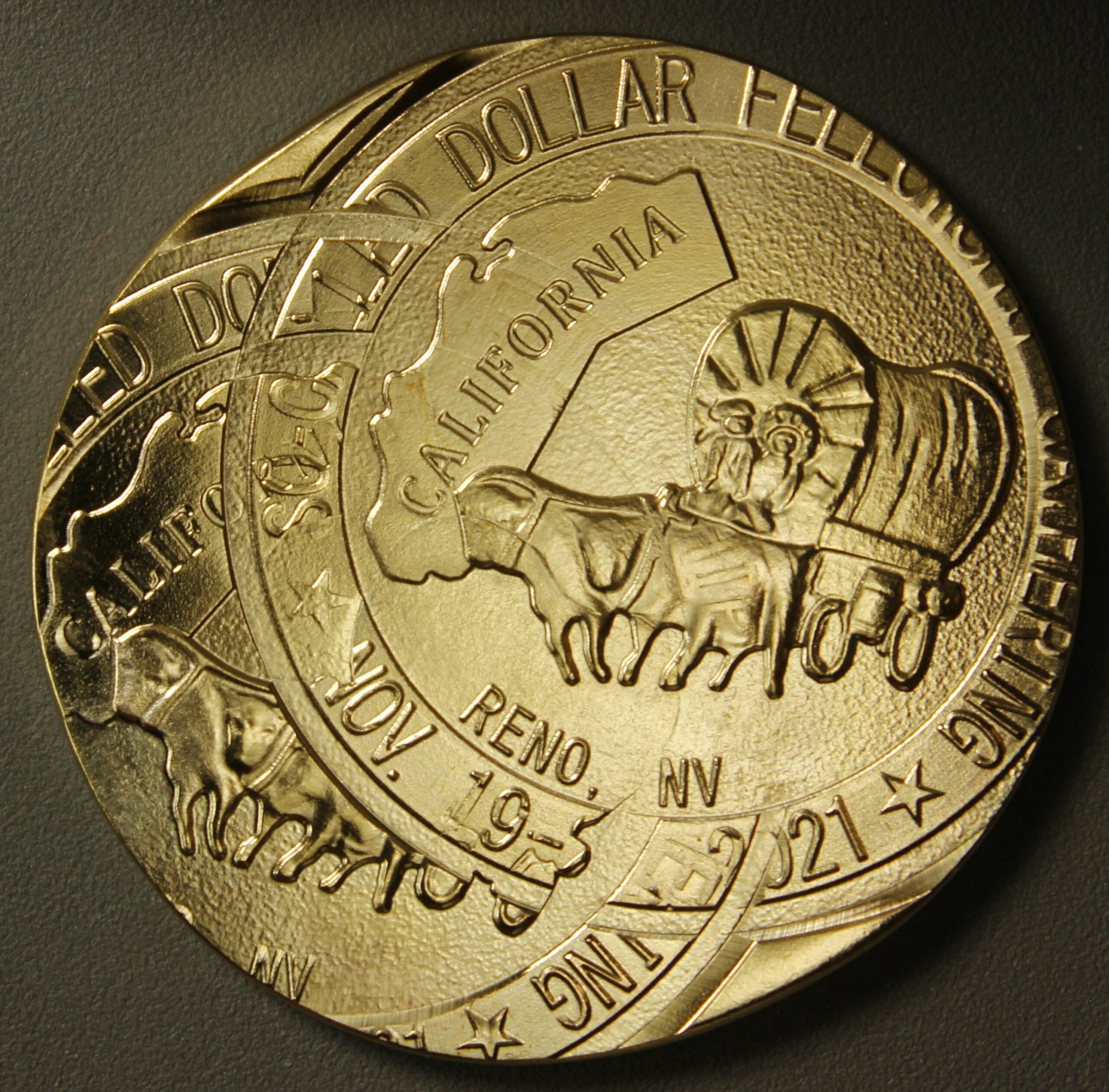 8th Gathering brass double struck obv | So-Called Dollar